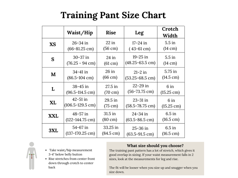 Adult Training Pant PDF Sewing Pattern – littleonionpatterns