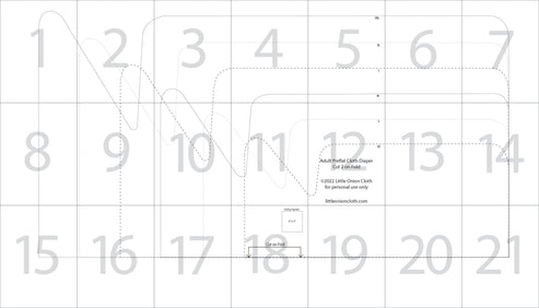 Preflat Adult Cloth Diaper Sewing Pattern – littleonionpatterns
